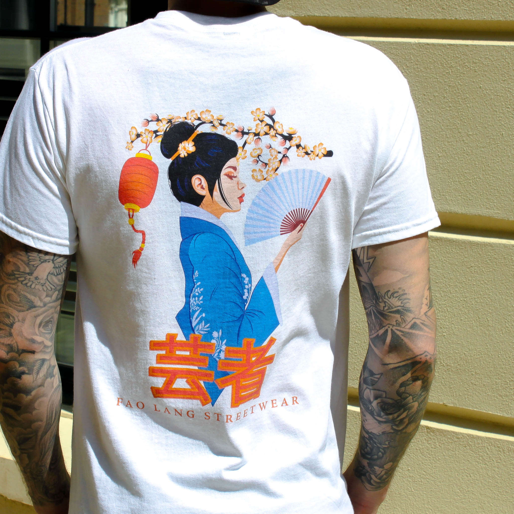 Geisha - Back Print – Fao Lang Streetwear